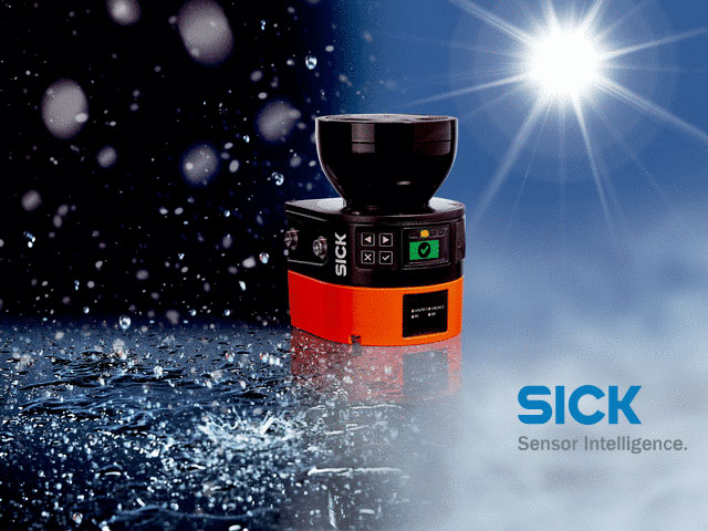 The outdoorScan3 safety laser scanner reliable even in harsh weather ...