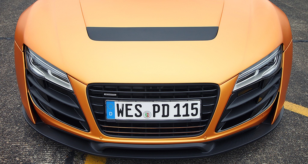 Car & Bike Fanatics: Tuned Matte Orange Audi R8 GT850 by Prior Design