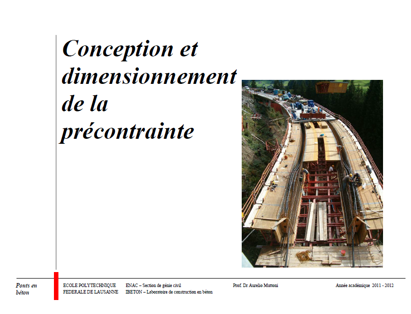 LIVRE: " CONCEPTION ET DIMENSIONNEMENT DE LA PRECONTRAINTE " - Livres et Documents Gratuits ...