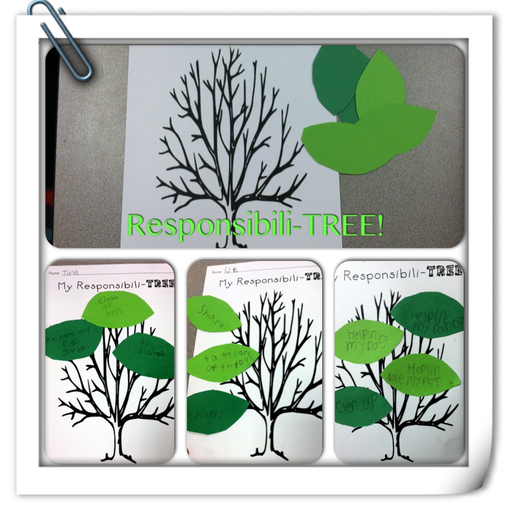 Kinder Corner: Responsibili-TREE!