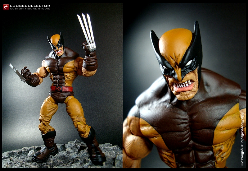 Loosecollector Custom Figures Archive: Wolverine (80's Brown ...