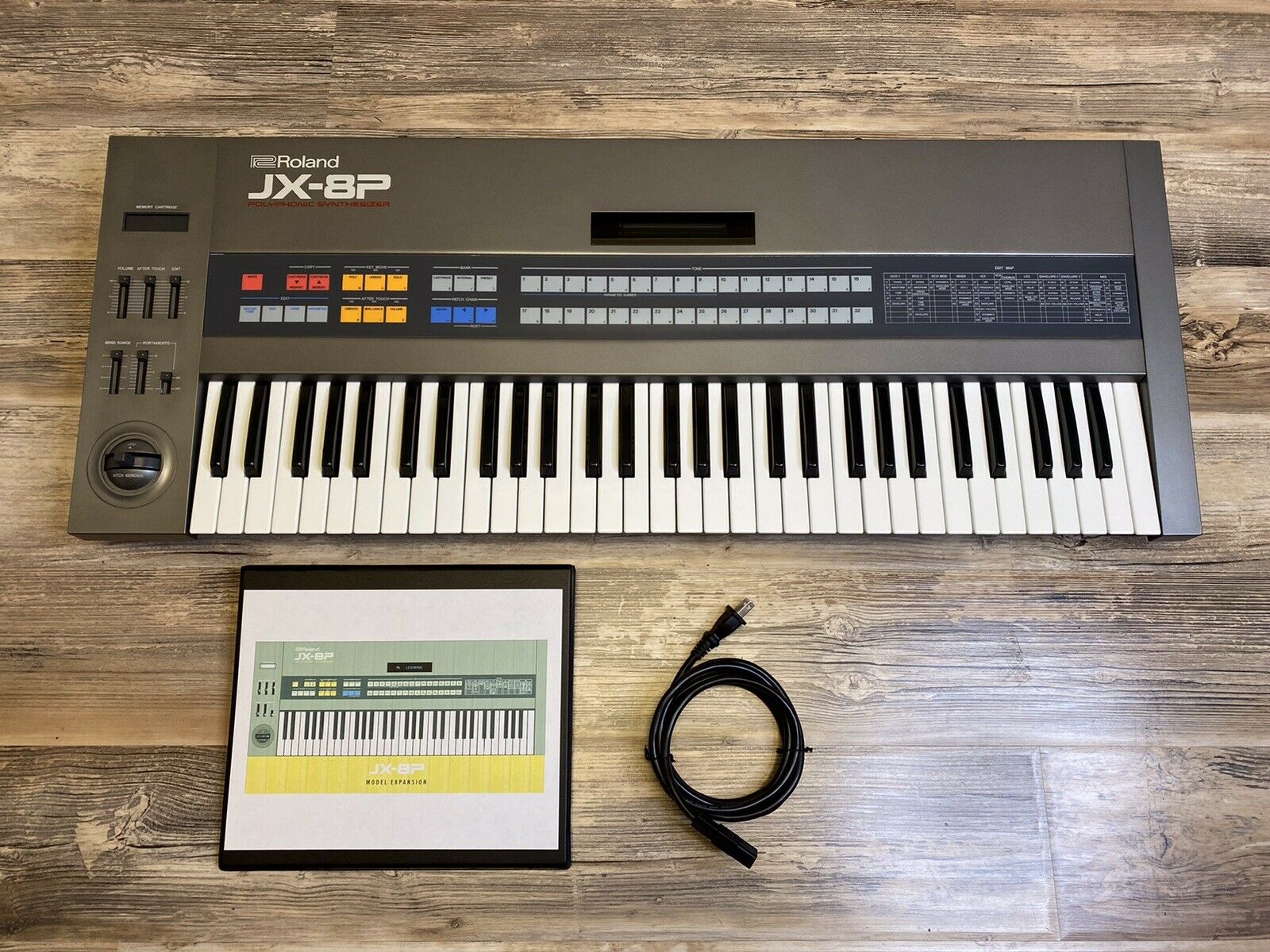 MATRIXSYNTH: Roland JX-8P Vintage Analog Synthesizer SN 393232