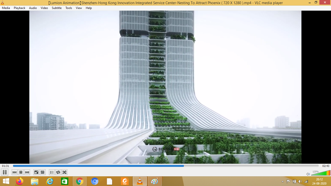 Cinematic Walk through for Building