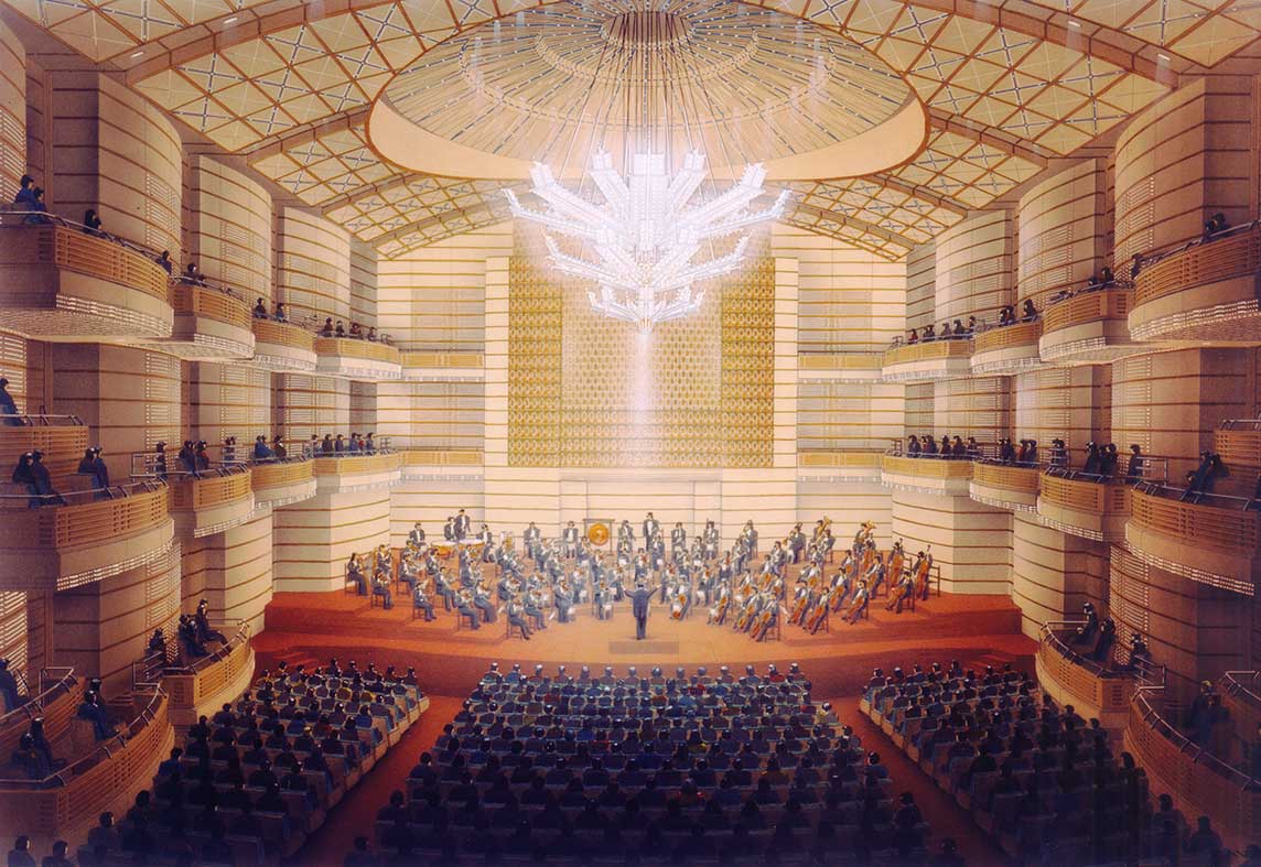 Beyond Architectural Illustration: Cesar Pelli