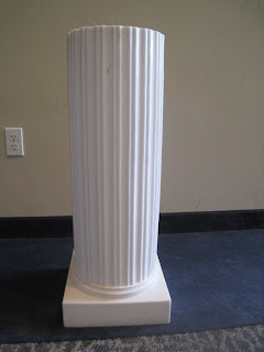 EFCC Weddings: White Columns & Vases