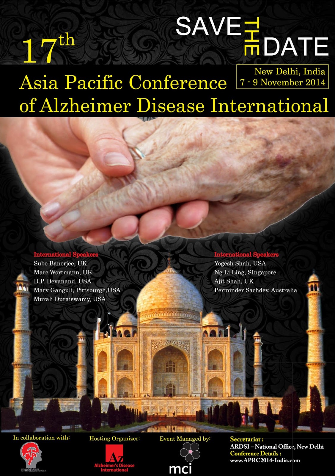 Alzheimers Disease In India New Delhi 2014 Asia Pacific Regional