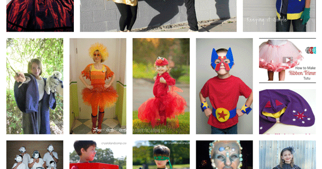 Pieces by Polly: 25 Fun and Festive Halloween Costumes and the Weekly ...