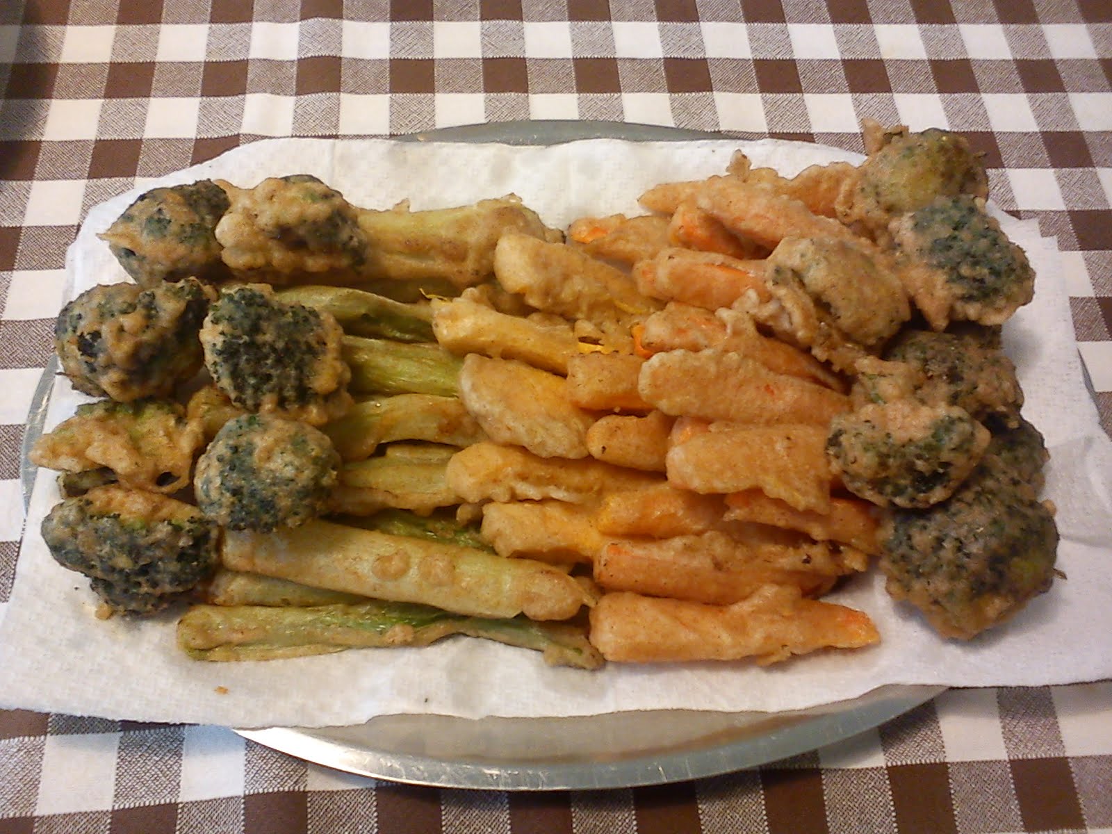Salute e Benessere a tavola: Fritto Misto di verdure