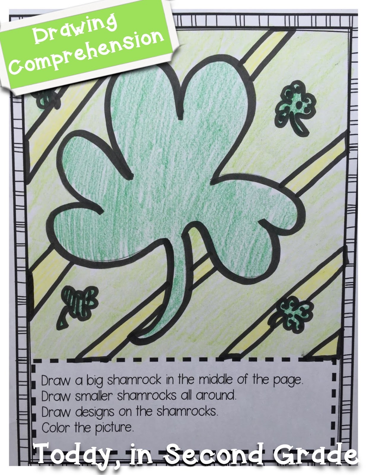 Comprehension Drawing - Today in Second Grade