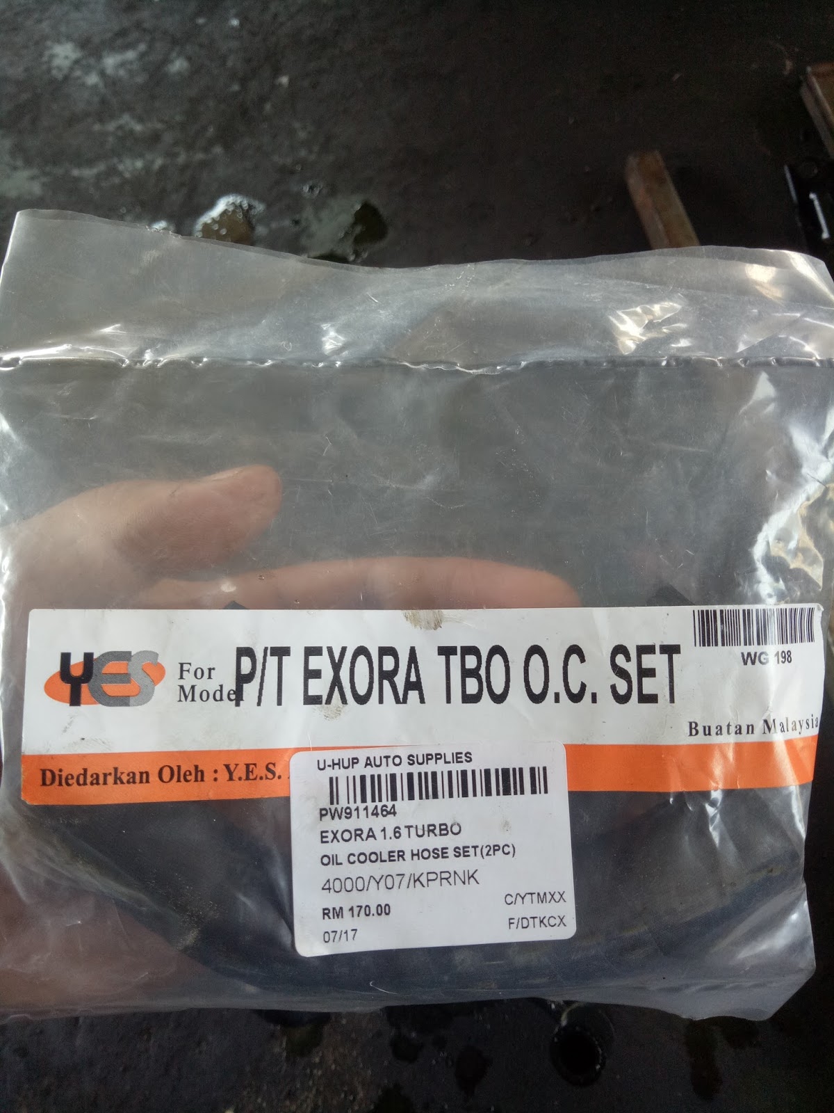 Semua Tentang Kereta: OCH @ Oil Cooler Hose