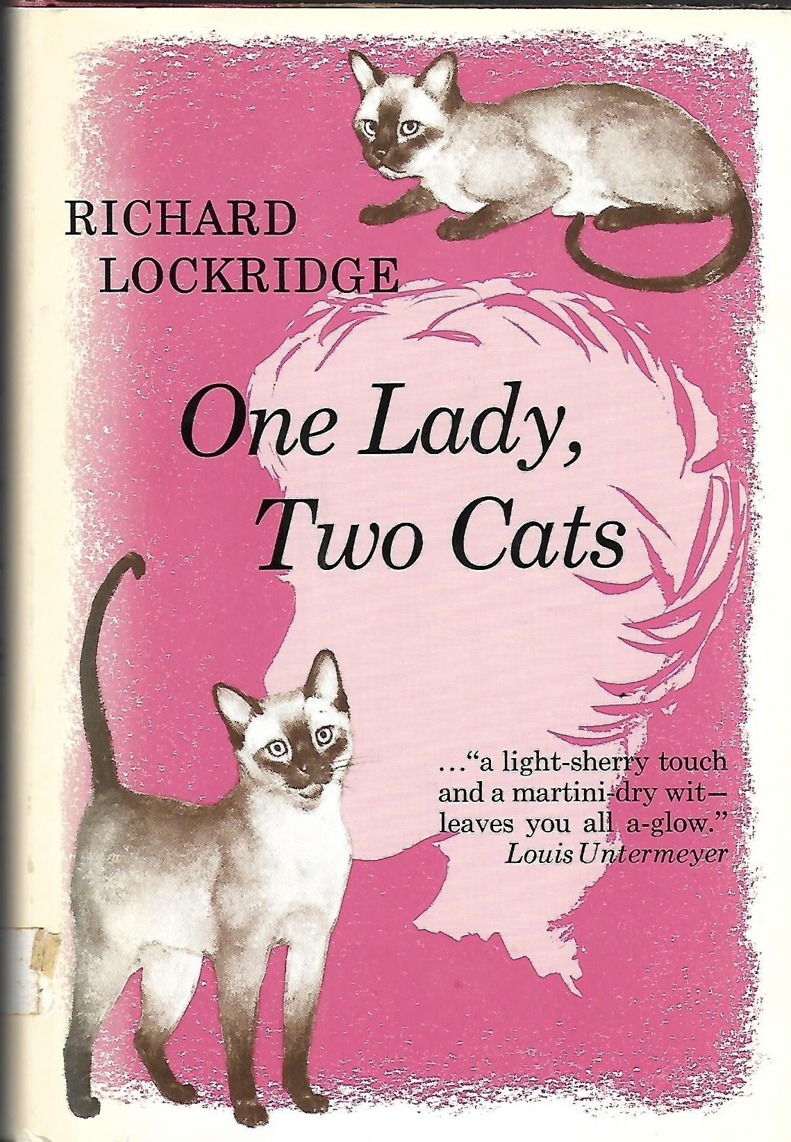 MY READER'S BLOCK: One Lady, Two Cats