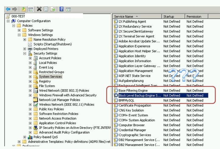 Let's go, use GPO!: Der benötigte Dienst ist nicht vorhanden - Was jetzt?