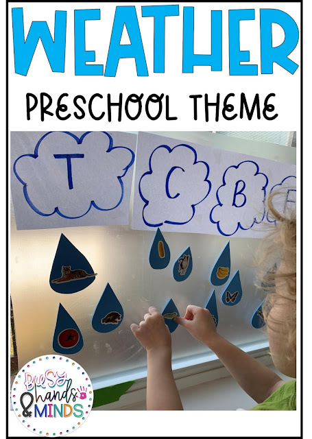Weather Preschool Theme | Busy Hands and Minds