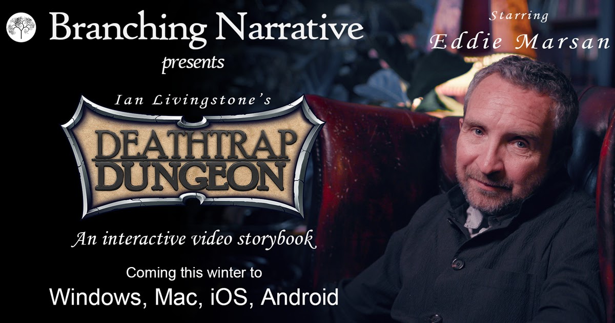 Fighting Fantasy 1982-2022: Deathtrap Dungeon: The Interactive Video ...