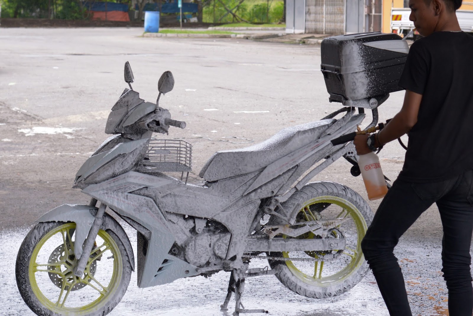 Honda RS150R Modified Setup ABAH-ABAH