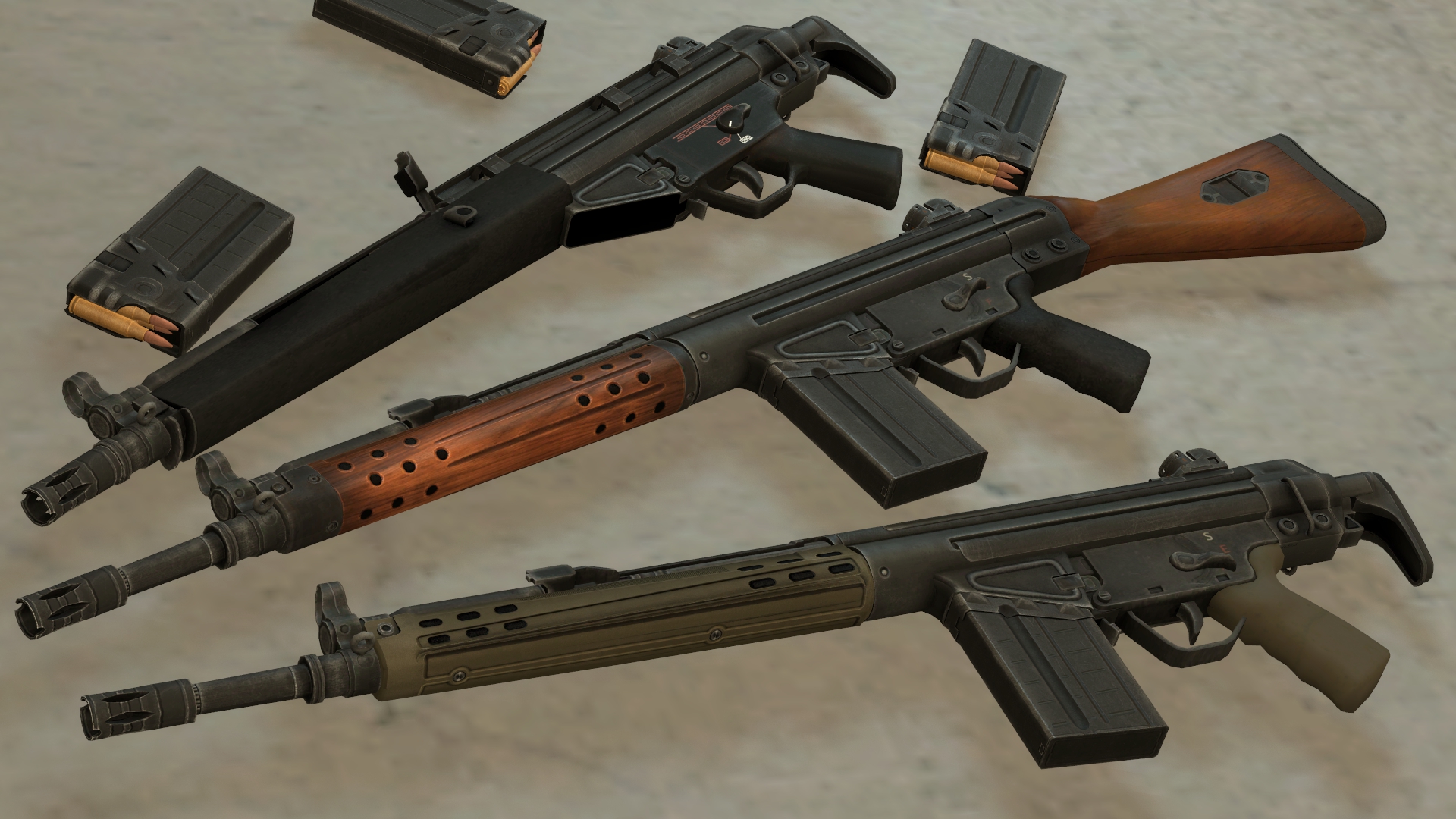 Heckler & Koch G3/Gewehr 3 (All Variants)