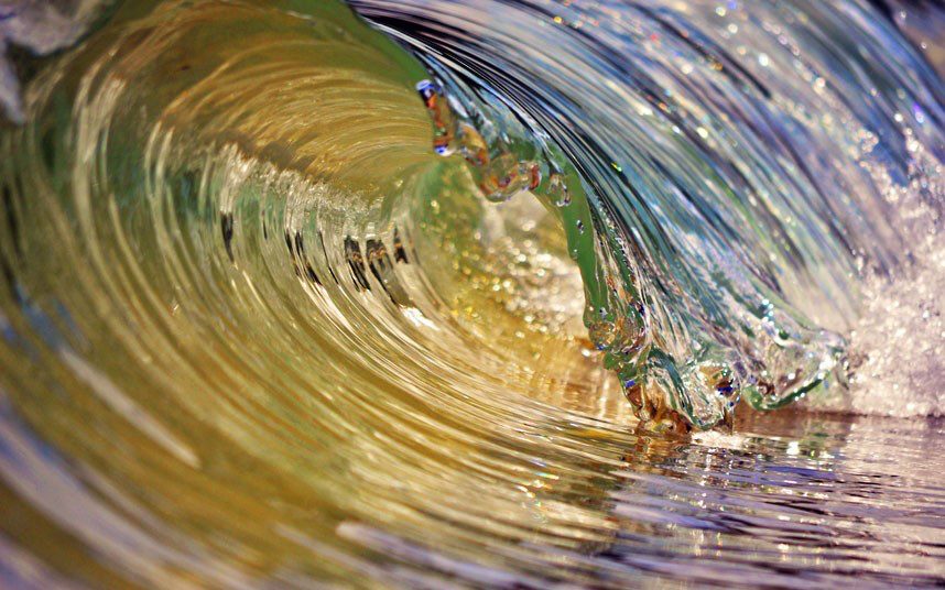 World's Beauty: Awesome Waves wallpaper