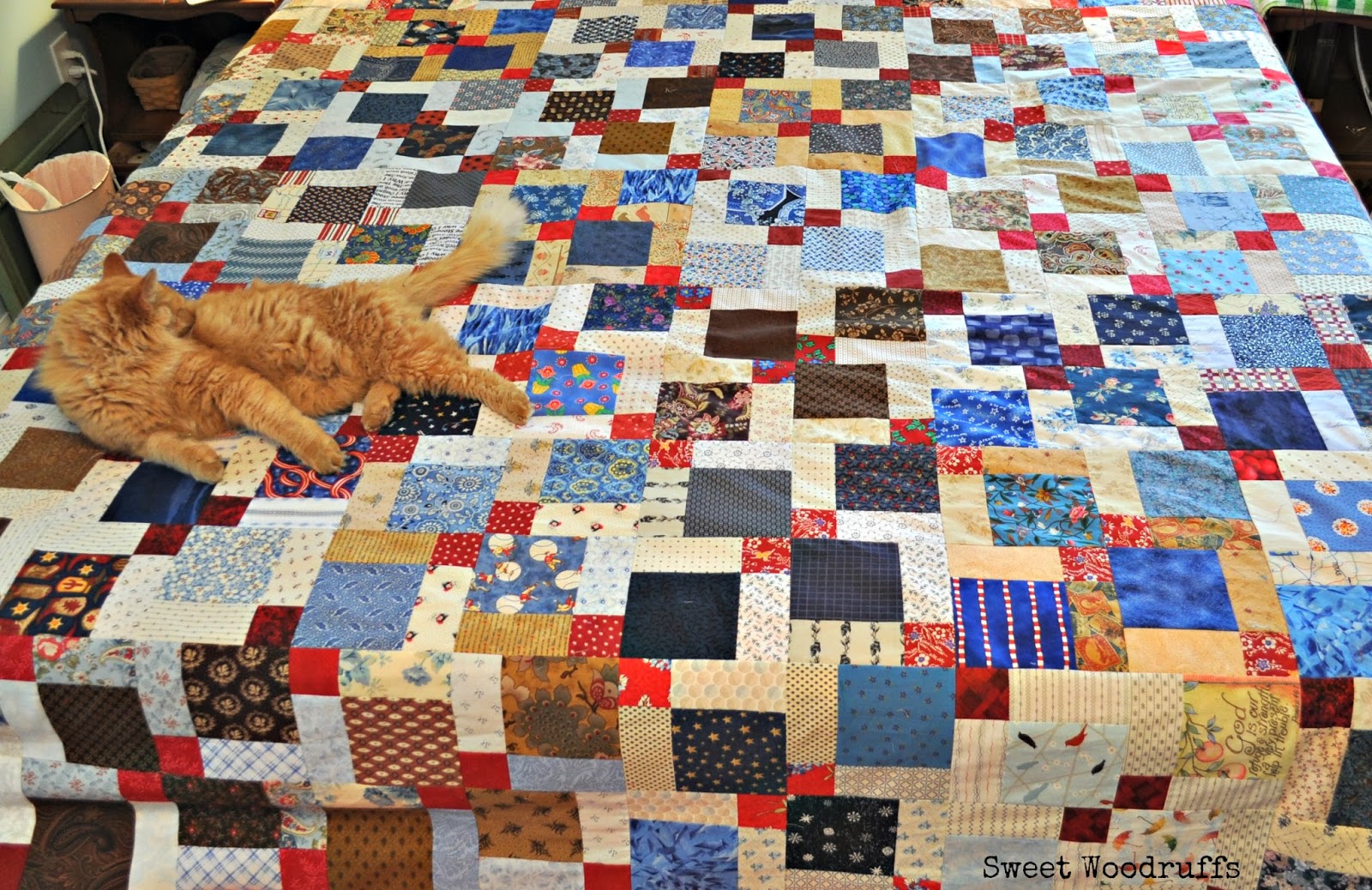 Sweet Woodruffs: The King Size Disappearing Nine Patch Quilt ~ DNP