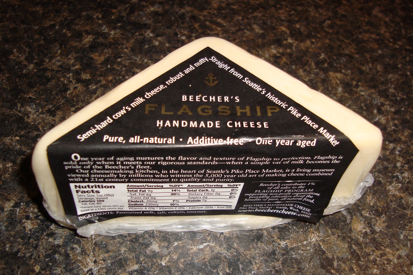 Trying To Go Green: Beecher's Cheese Review