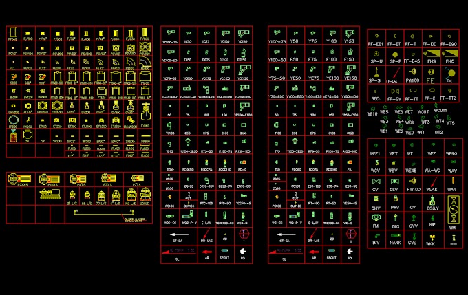 All MEP Systems CAD Blocks
