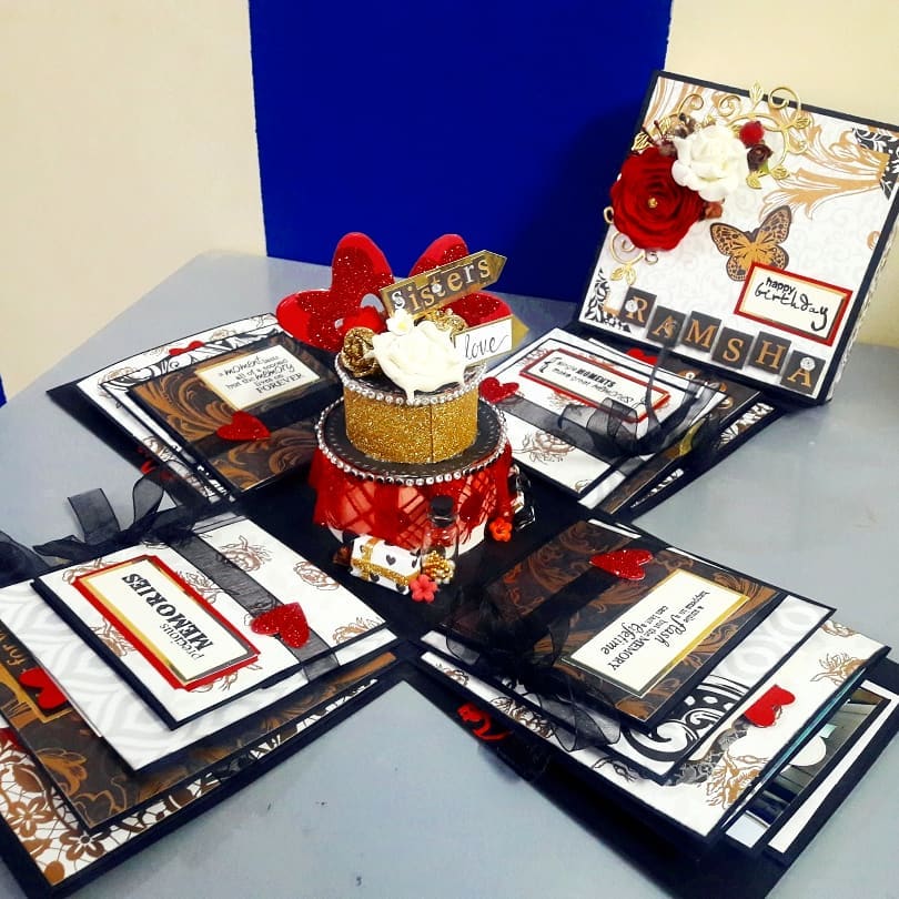 Love Birthday Huge Explosion Box