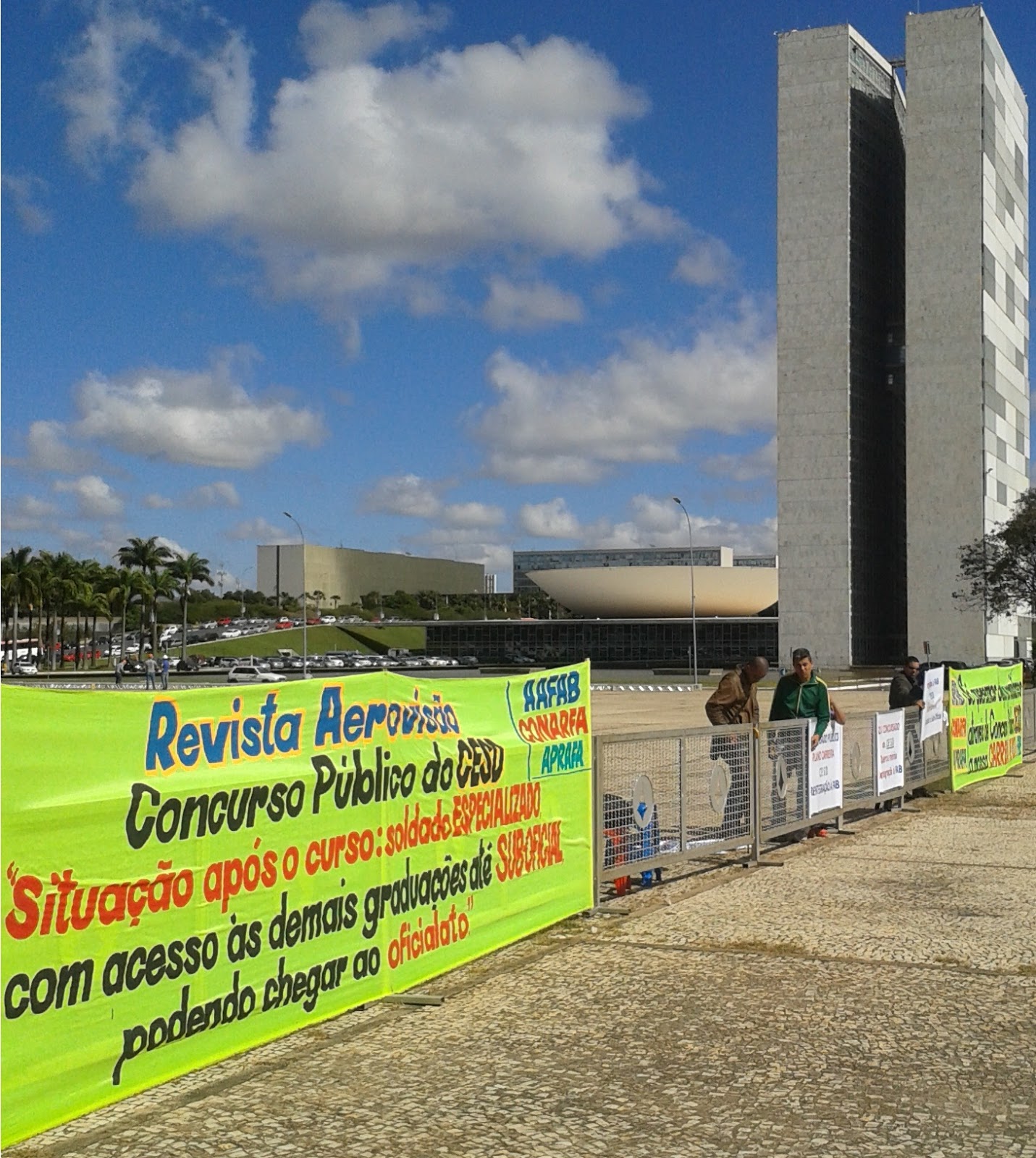 AAFAB: Manifestação na Praça dos Três Poderes