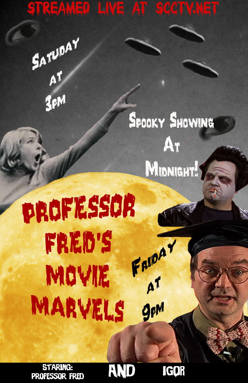 thestevestrout: Horror Host Profile #7: Professor Fred