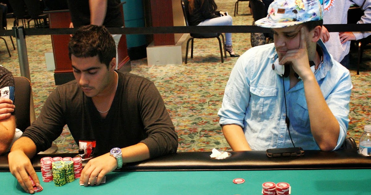 Foxwoods Poker: Alex Rocha doubles through Kevin Darouvar