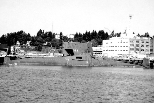 G.GYSSELS SHIPCOLLECTION: USS PATRICK HENRY SSN 599 ex SSBN 599