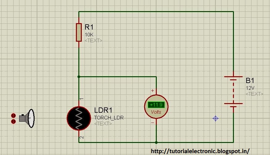 electronics tutorials: LIGHT DEPENDENT RESISTOR (LDR)