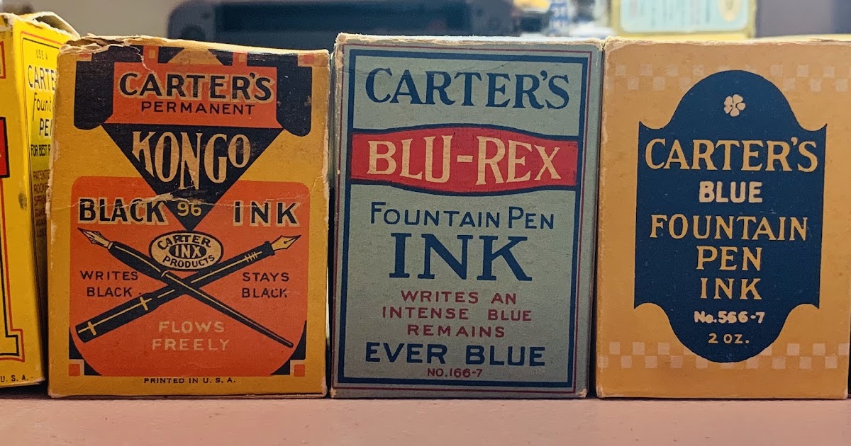 Carter's Ink Cubes