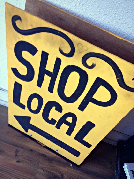 Adam Jones: LET'S SHOP LOCAL