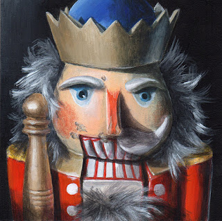 Debbie Shirley Art: Wicked Nutcracker - SOLD