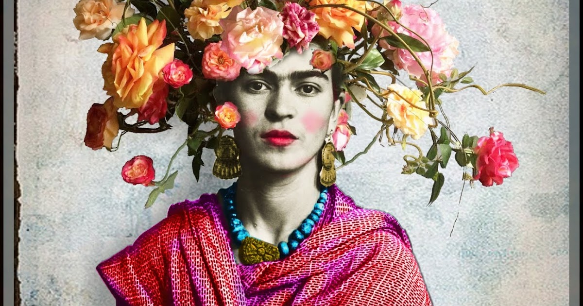 The Stardust Factory...: FLOWER GODDESS... SPA's FRIDA KAHLO CHALLENGE...