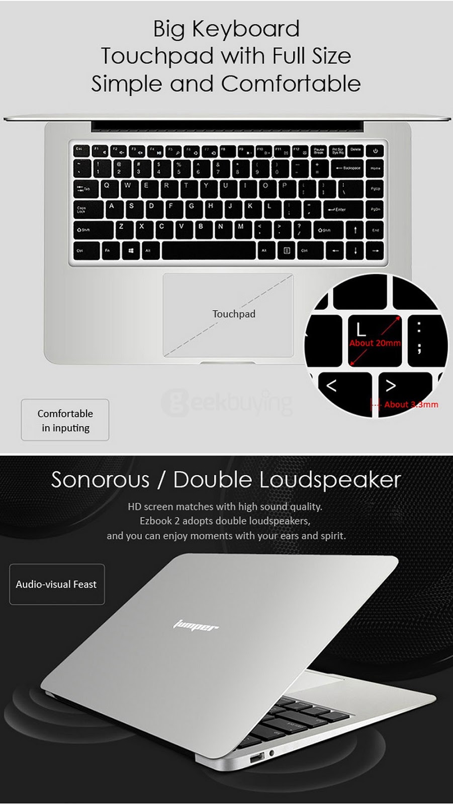 My Blog - Nik Nur Asraf: Jumper EZbook 2 Ultrabook Laptop Intel Cherry ...