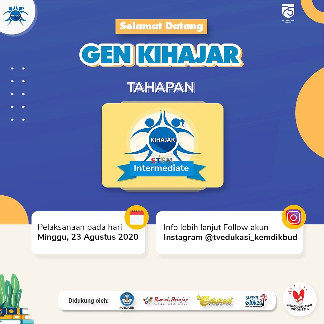 peserta Kihajar STEM tahap Intermediate 2020 - Melajah Guru