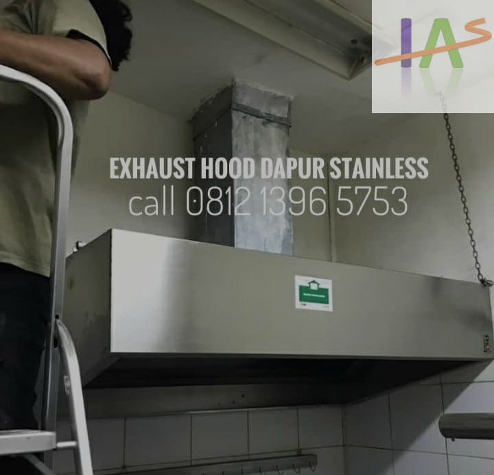 Alat penghisap asap dapur cooker hood | COOKER HOOD STAINLESS