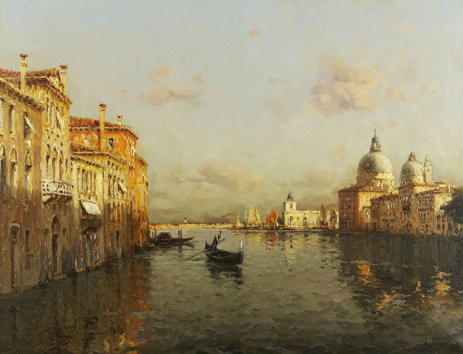 Antoine Bouvard | A Venetian Scene | Tutt'Art@ | Pittura * Scultura ...