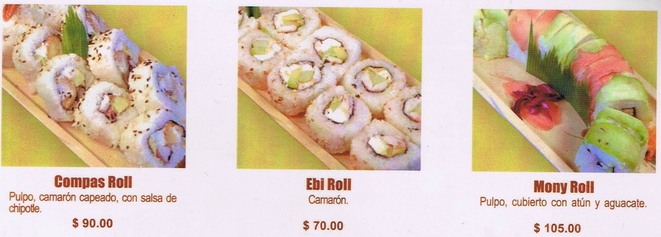 ORIGAMI EXPRESS: MENU