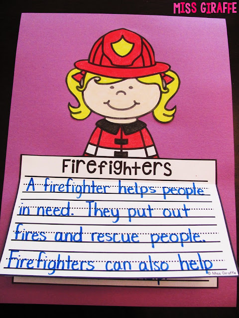 Miss Giraffe's Class: October Writing Crafts for Kids