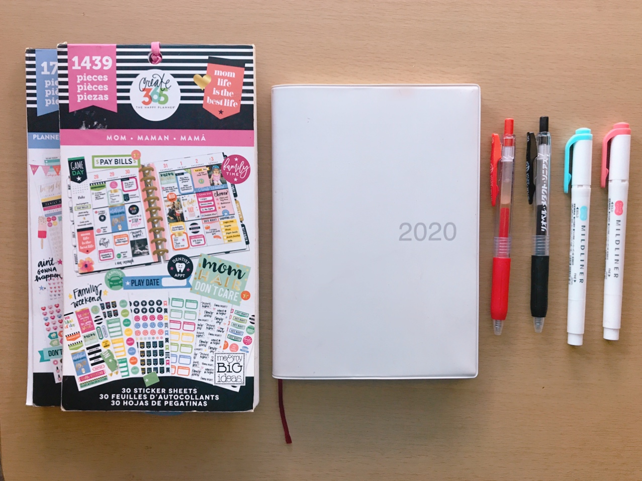 Muji Planner 2020 - Minimalist & Functional Planner for Moms - Mommy Korai