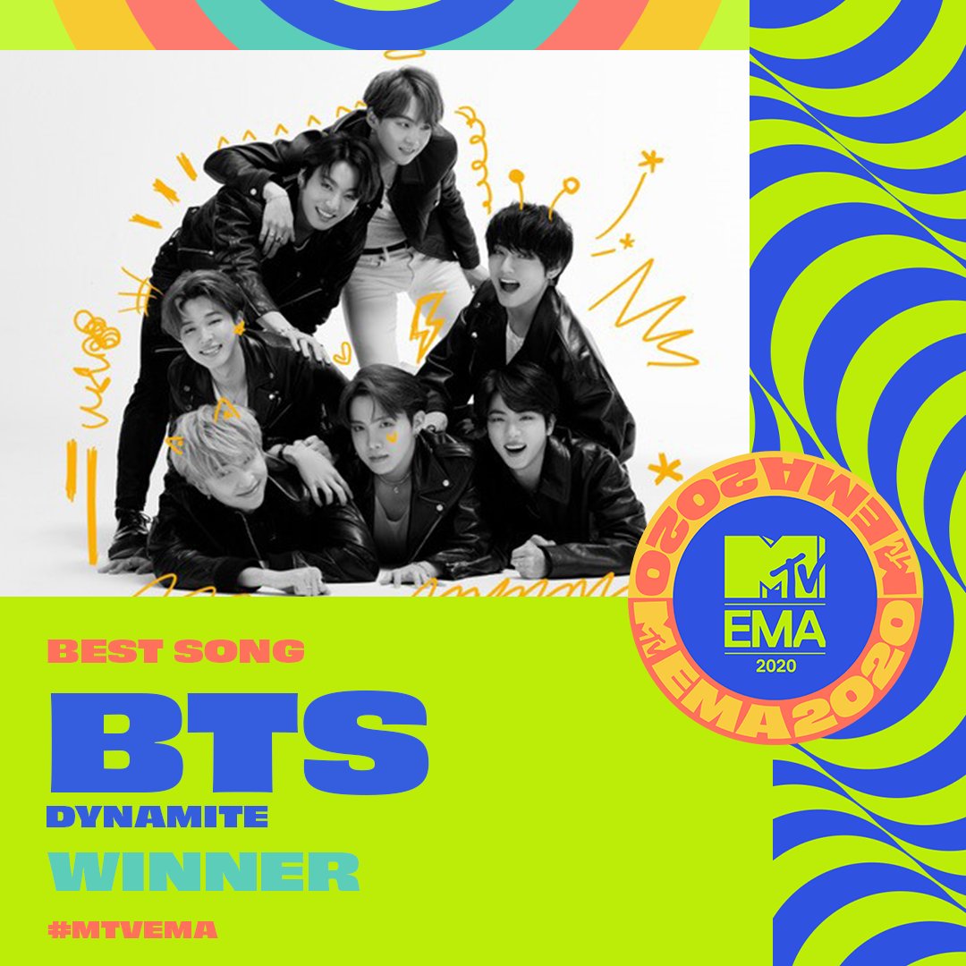 BTS consigue cuatro premios en los EMAs 2020 - BA NA NA: Noticias de K ...