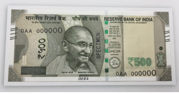 First look poster of Rs500 notes | Indian Numismatics,Old Coins and ...