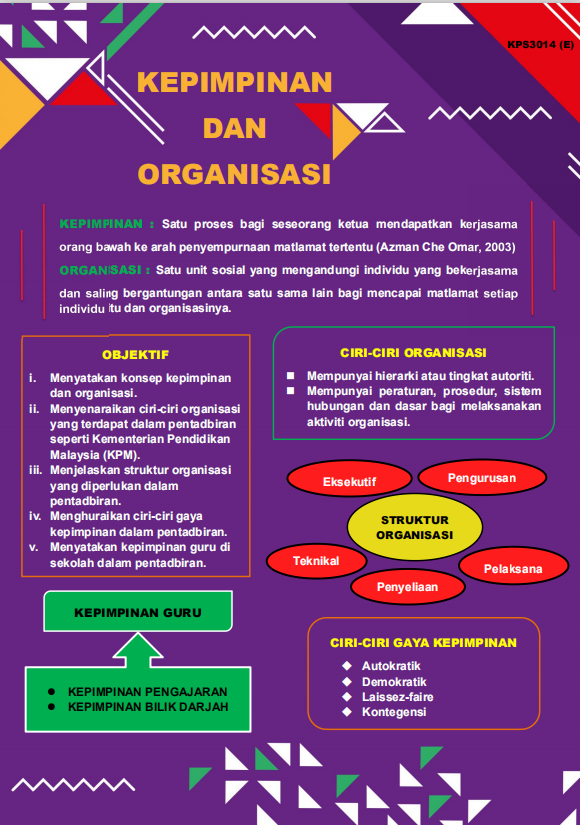 KEPIMPINAN DAN ORGANISASI