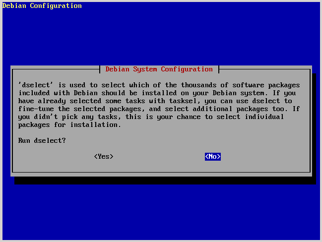 UsuarioDebian: Instalar Debian 3.0 "Woody"