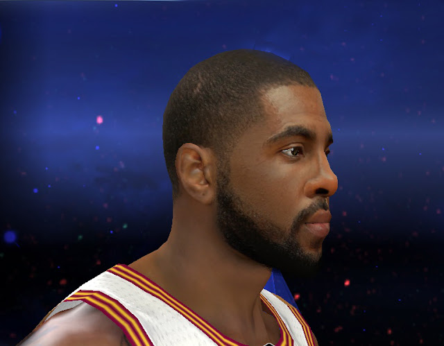 Kyrie Irving Cyberface "BEST" Realistic W/ 3D Beard [FOR 2K14]