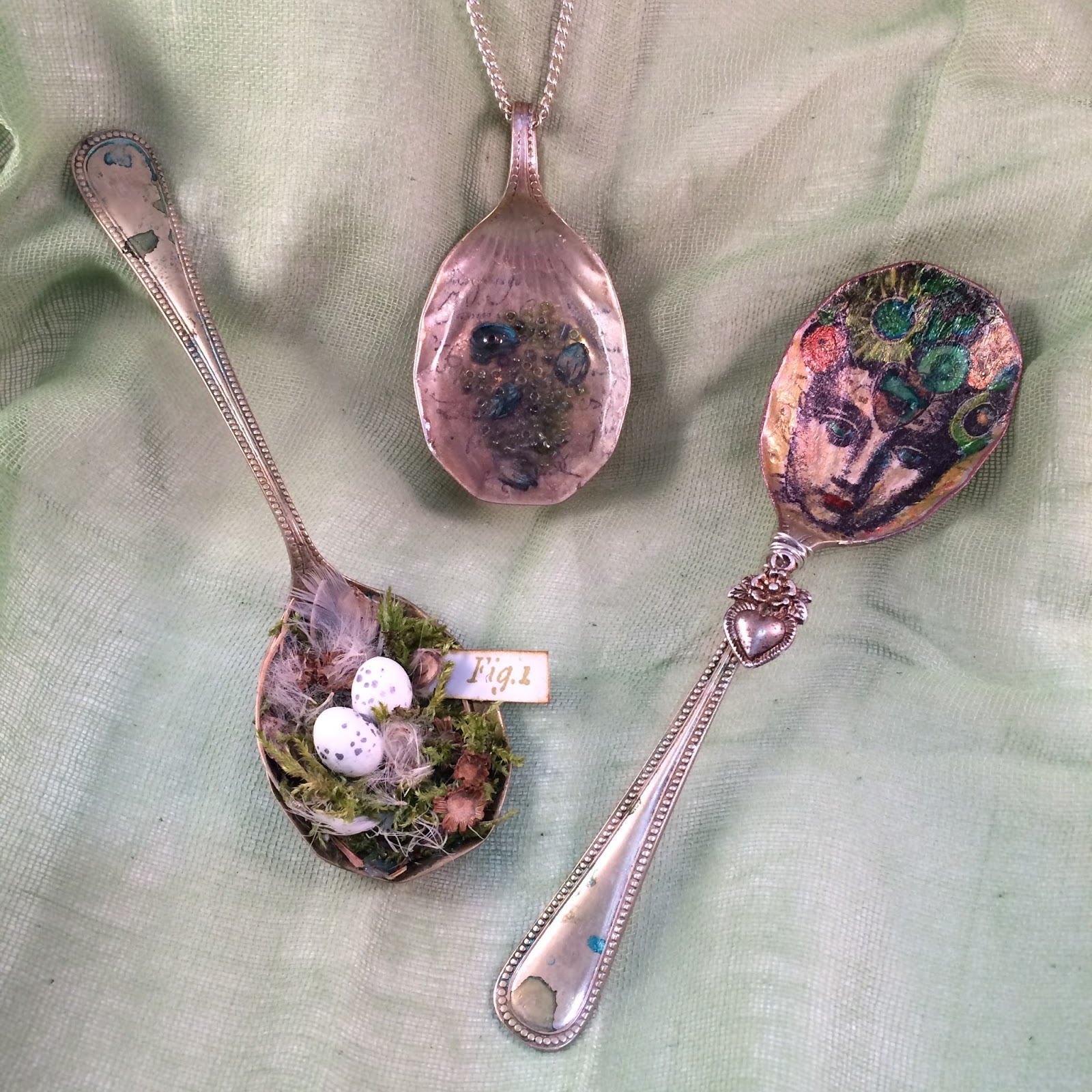 Stamps and Stencils : Art Spoons