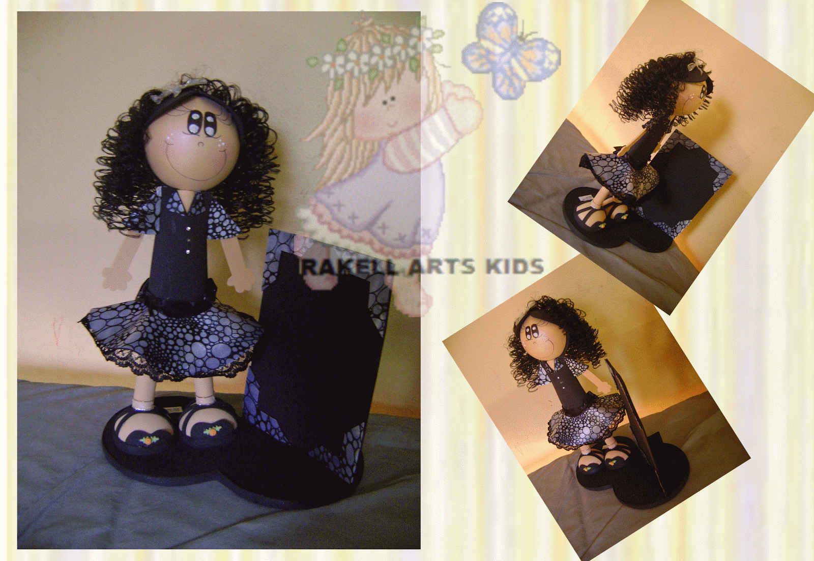 BONECA EM EVA | Rakell Art's Kids