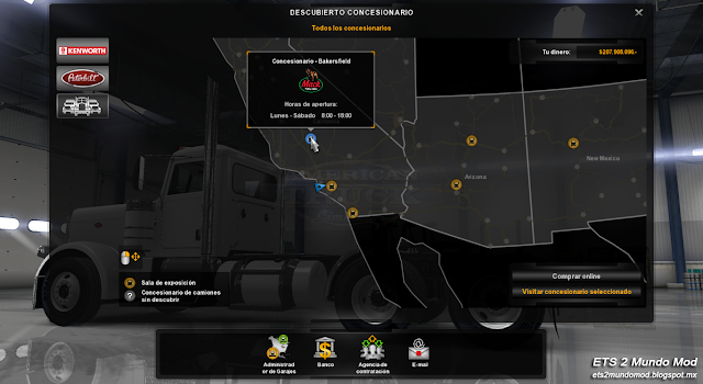 (Tractocamión ATS) MACK Ultraliner - ETS 2 Mundo Mod