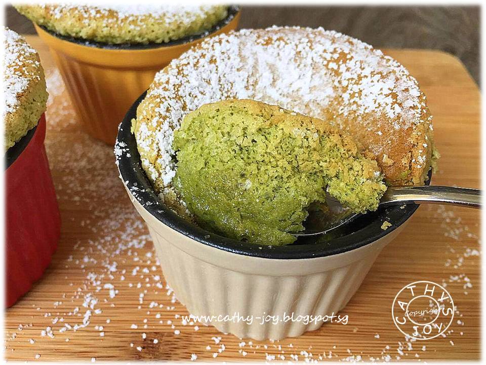 cathy's joy: 抹茶舒芙蕾 Matcha Souffle
